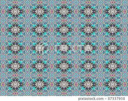Continuous geometric pattern - Stock Illustration [87337938] - PIXTA