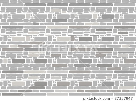 Random bricks, stonework - Stock Illustration [87337947] - PIXTA