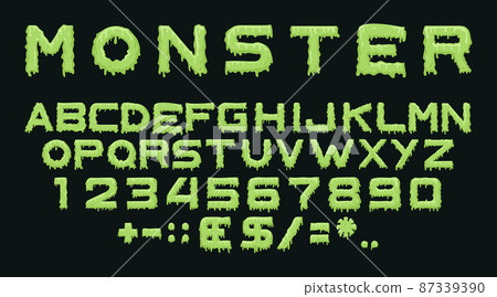 Monster type - Stock Illustration [87339390] - PIXTA