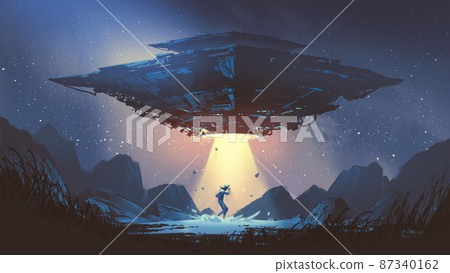 The strange experience night - Stock Illustration [87340162] - PIXTA
