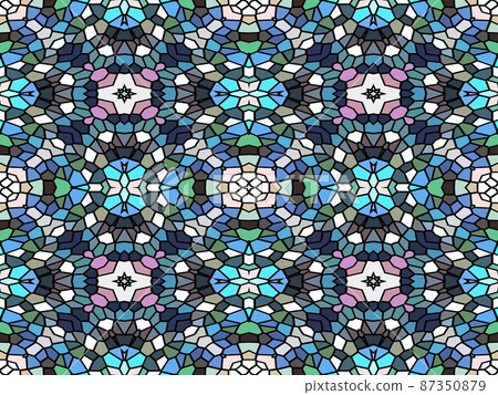 Continuous geometric pattern - Stock Illustration [87350879] - PIXTA