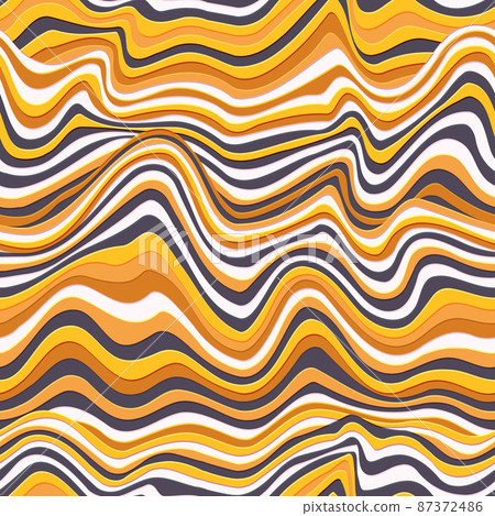 Yellow color lines. Seamless pattern. - Stock Illustration [87372486 ...