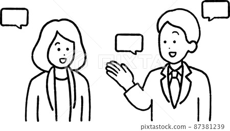 Illustration of a business person having a... - Stock Illustration ...