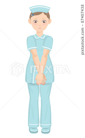 Working Women / Nurses: Reflections - Stock Illustration [87407438] - PIXTA