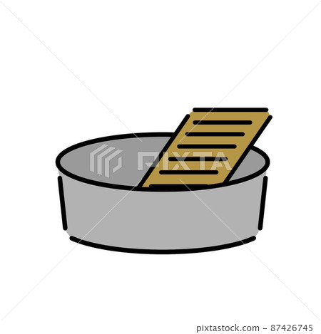 Illustration of a basin and a board used for... - Stock Illustration ...