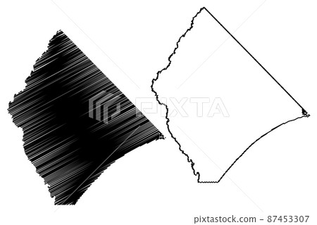 Horry County Topographic Map