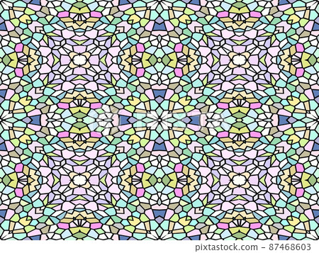 Continuous geometric pattern - Stock Illustration [87468603] - PIXTA