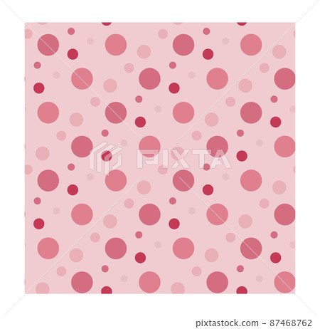 Seamless pattern of colorful dots and geometric... - Stock Illustration ...