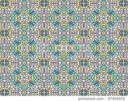 Continuous geometric pattern - Stock Illustration [87468926] - PIXTA