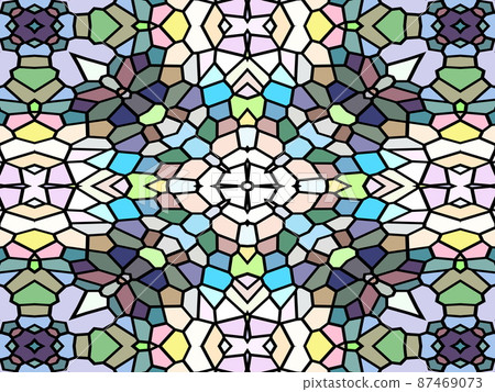 Continuous geometric pattern - Stock Illustration [87469073] - PIXTA