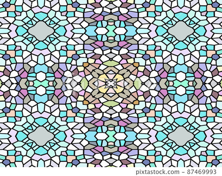Continuous geometric pattern - Stock Illustration [87469993] - PIXTA