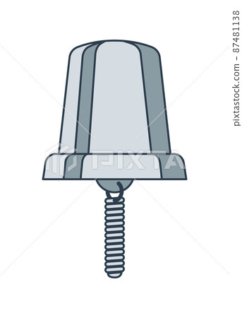 Bell at Sea Adventures Poster Vector Illustration - Stock Illustration ...