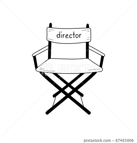 Film Director Chair Clip Art