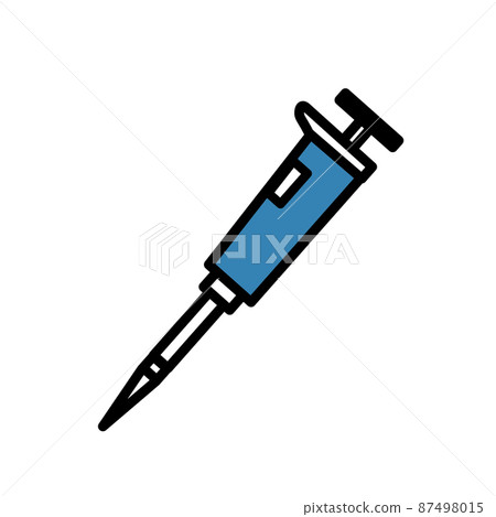 Micropipette icon - Stock Illustration [87498015] - PIXTA