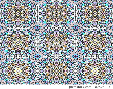 Continuous geometric pattern - Stock Illustration [87523093] - PIXTA