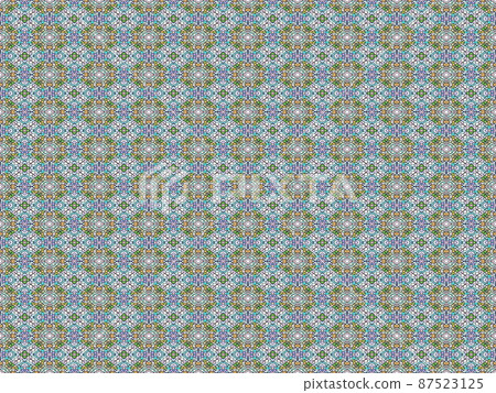 Continuous geometric pattern - Stock Illustration [87523125] - PIXTA