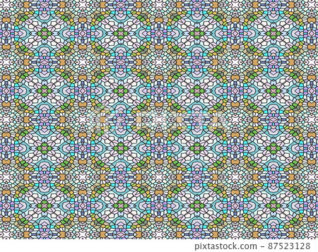 Continuous geometric pattern - Stock Illustration [87523128] - PIXTA