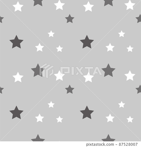 Star wallpaper gray - Stock Illustration [87528007] - PIXTA