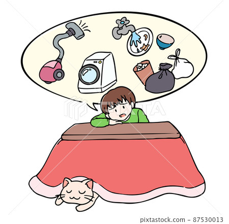 People and colors who do not want to move from... - Stock Illustration ...