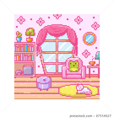 8 Bit Living Room Mid Century Bungalow Get The Look