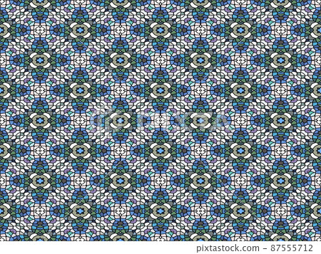 Continuous geometric pattern - Stock Illustration [87555712] - PIXTA
