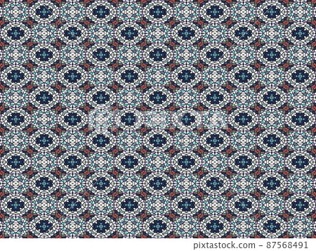 Continuous geometric pattern - Stock Illustration [87568491] - PIXTA