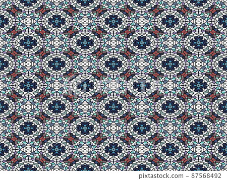 Continuous geometric pattern - Stock Illustration [87568492] - PIXTA