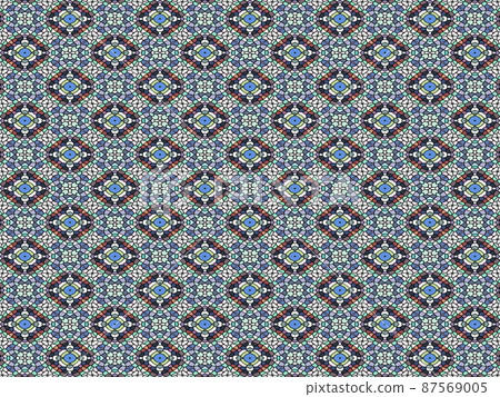 Continuous geometric pattern - Stock Illustration [87569005] - PIXTA