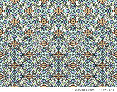 Continuous geometric pattern - Stock Illustration [87569423] - PIXTA