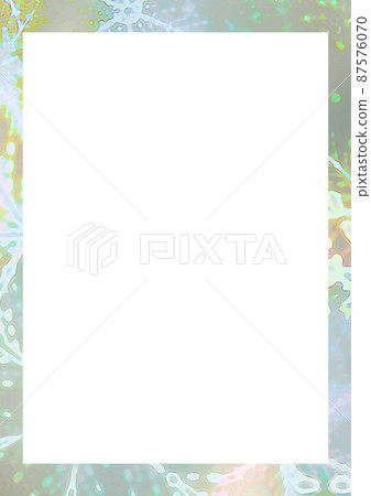 Frame snowflake (8) A5 stationery template - Stock Illustration ...