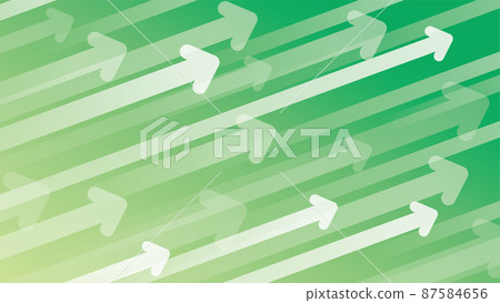 Forward arrow (green background) - Stock Illustration [87584656] - PIXTA