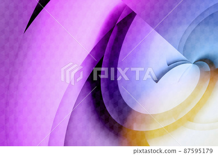 Colorful abstract CG background material - Stock Illustration [87595179 ...
