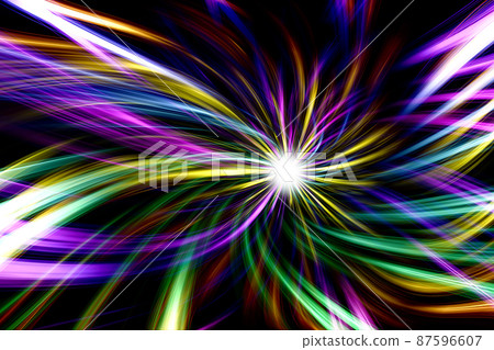 Colorful abstract light texture - Stock Illustration [87596607] - PIXTA