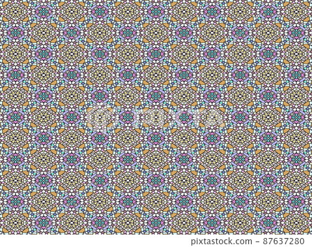 Continuous geometric pattern - Stock Illustration [87637280] - PIXTA