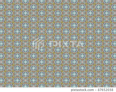 Continuous geometric pattern - Stock Illustration [87652038] - PIXTA