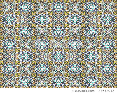 Continuous geometric pattern - Stock Illustration [87652042] - PIXTA