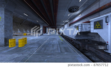 Underground storage facility - Stock Illustration [87657712] - PIXTA