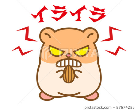 Stressed hamster material - Stock Illustration [87674283] - PIXTA