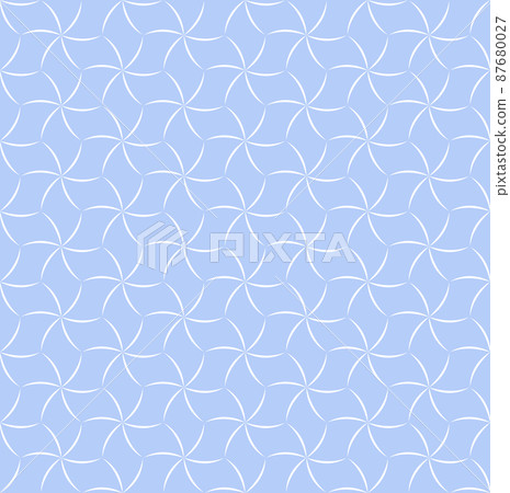 Abstract seamless blue geometric pattern. - Stock Illustration ...