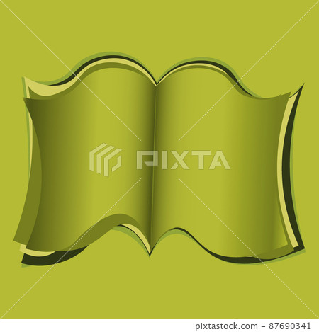 open book, reading, literature. Design element... - Stock Illustration ...