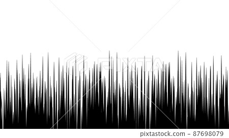 Black line impact image effect line vector... - Stock Illustration ...