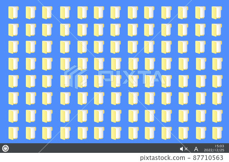 An unorganized PC screen filled with folders.... - Stock Illustration ...