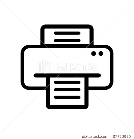 Simple Printer Icon