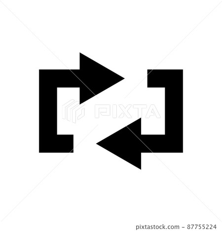Toggle switch Loop or repeat - Stock Illustration [87755224] - PIXTA