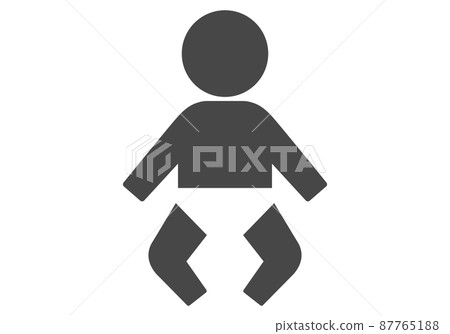Baby pictogram - Stock Illustration [87765188] - PIXTA