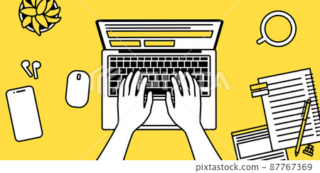 Vector illustration background of the business... - Stock Illustration ...