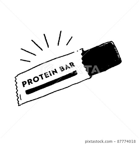 Protein bar illustration - Stock Illustration [87774018] - PIXTA