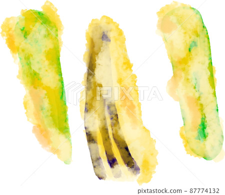 Illustration of vegetable tempura - Stock Illustration [87774132] - PIXTA