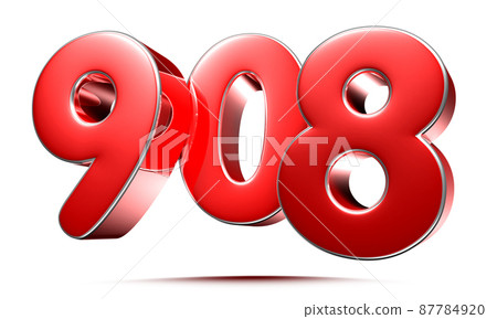 number 908. - Stock Illustration [87784920] - PIXTA