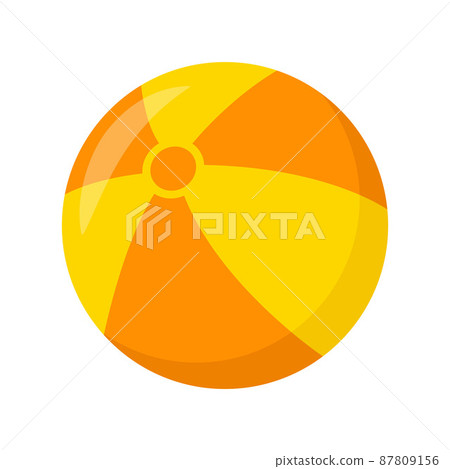 Kid toy ball, vector illustration - Stock Illustration [87809156] - PIXTA